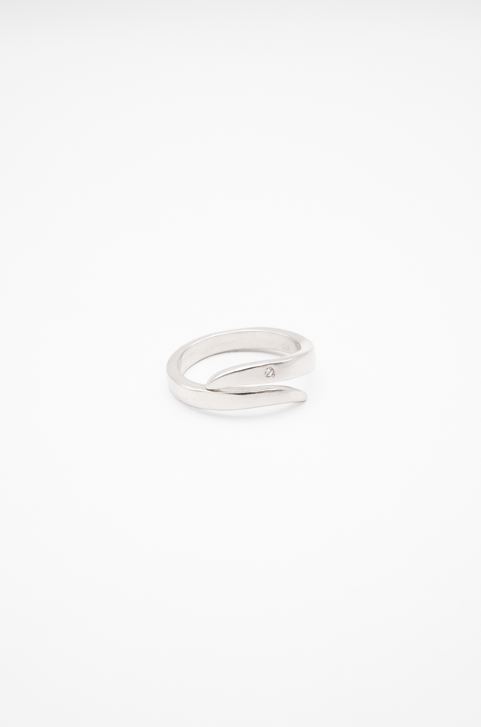 333 — SWIRLY SILVER RING - Gathering Stuff